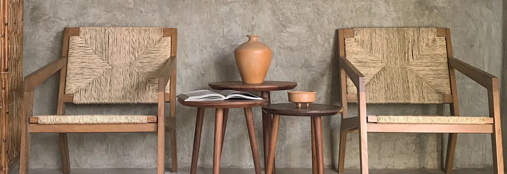 Sillas de Parota Natural | Estilo Mexicano Contemporáneo – Muebla